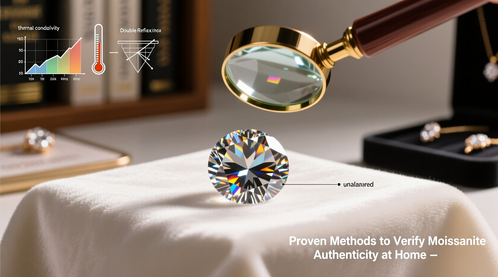 Proven Methods To Verify The Authenticity Of Your Moissanite Stone At Home