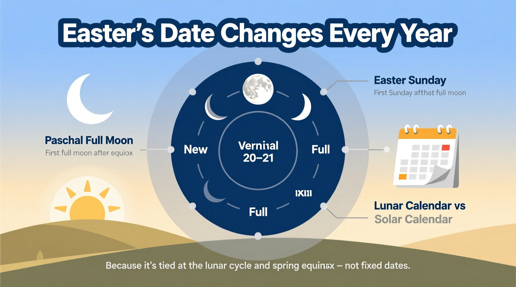 Why Easter's Date Changes Every Year