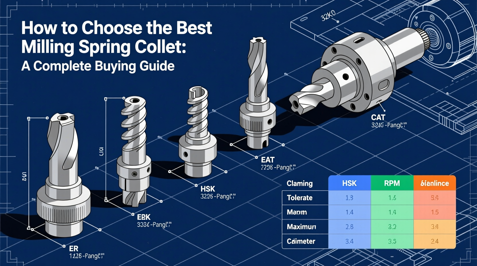 How to Choose the Best Milling Spring Collet: A Complete Buying Guide