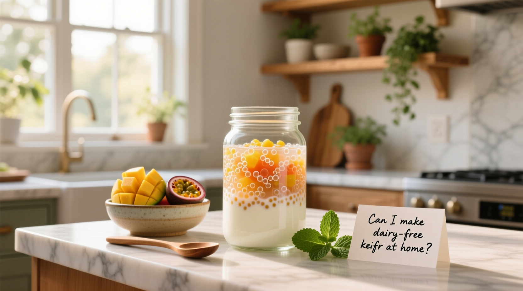 How to Make Dairy-Free Kefir at Home: A Complete Guide