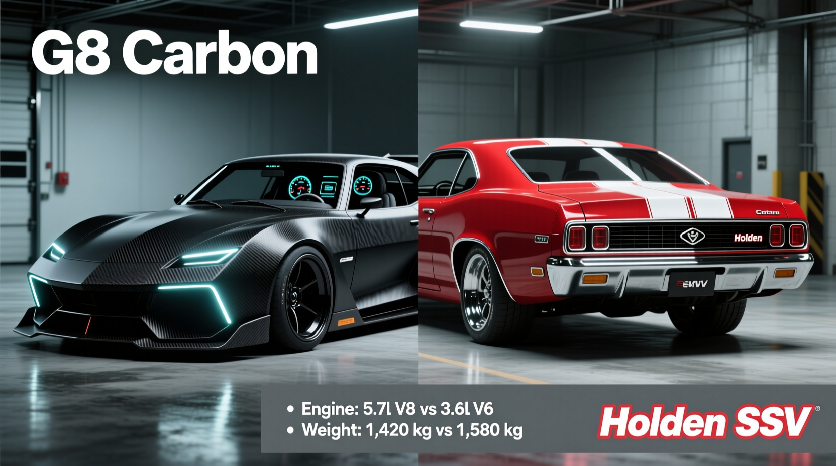 G8 Carbon Vs Holden Ssv Key Differences Explained
