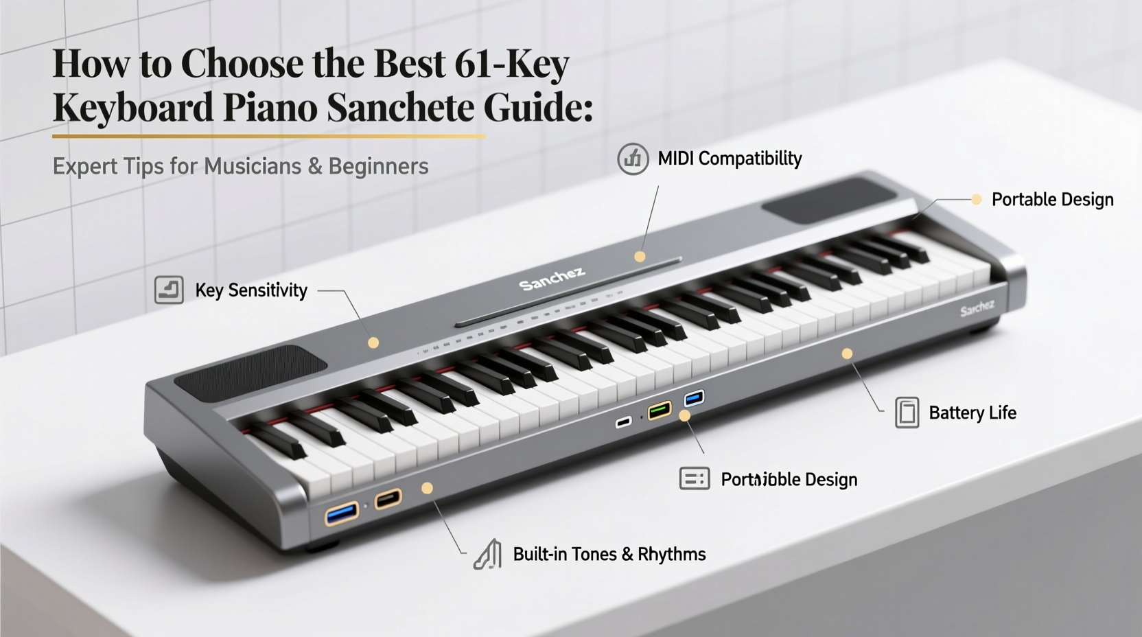 How to Choose the Best 61 Keys Keyboard Piano Sanchez for Your Needs