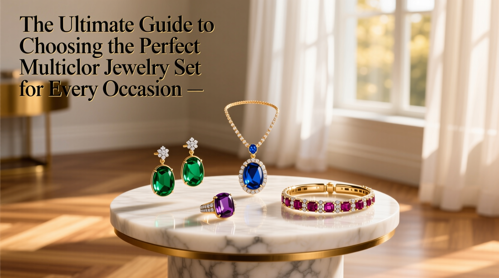 The Ultimate Guide To Choosing The Perfect Multicolor Jewelry Set For ...