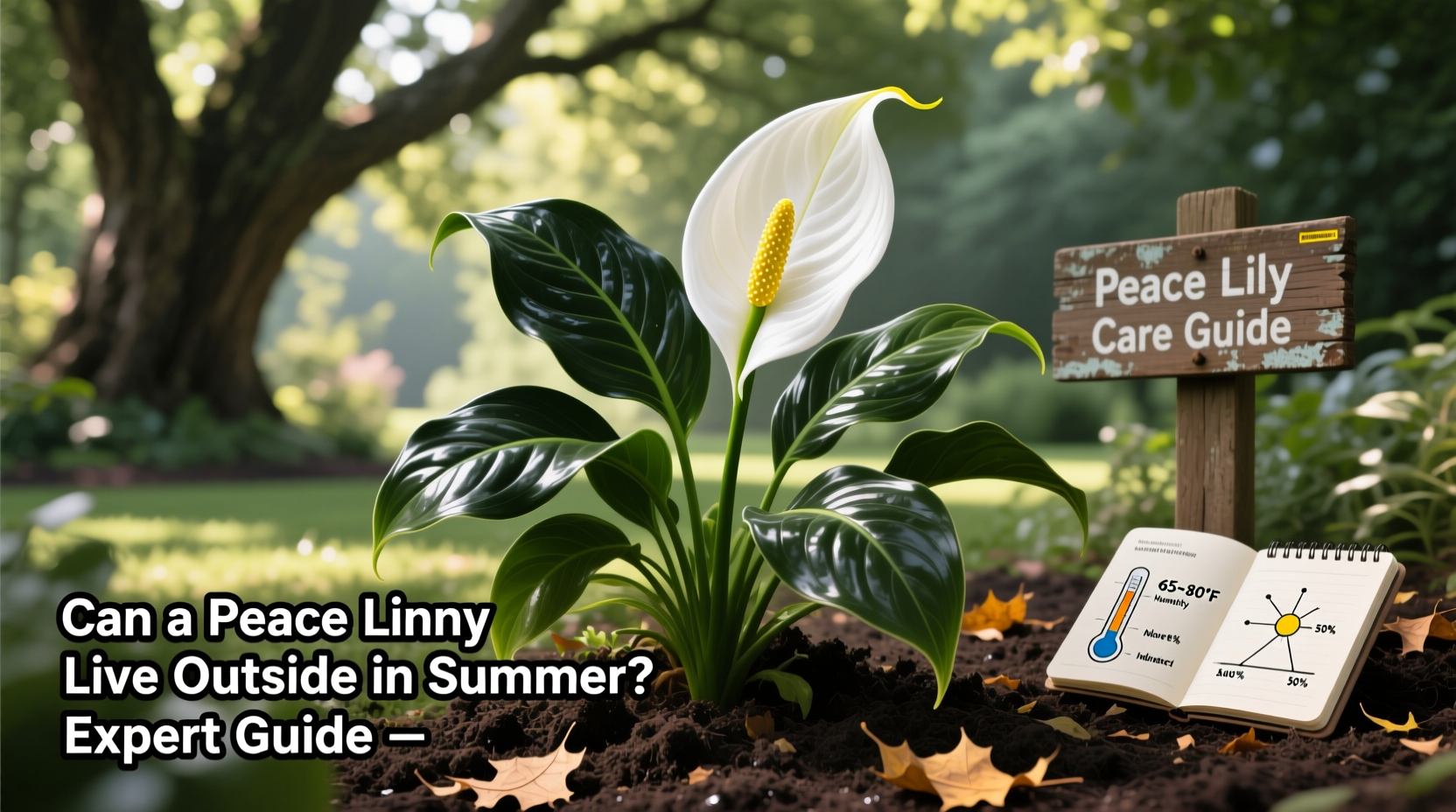 Can a Peace Lily Live Outside in Summer? Expert Guide