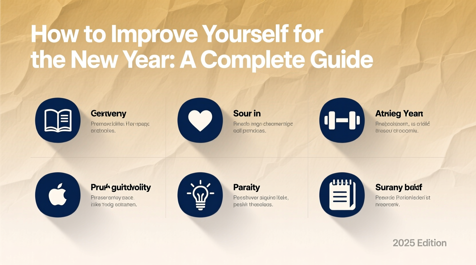 How to Improve Yourself for the New Year: A Complete Guide