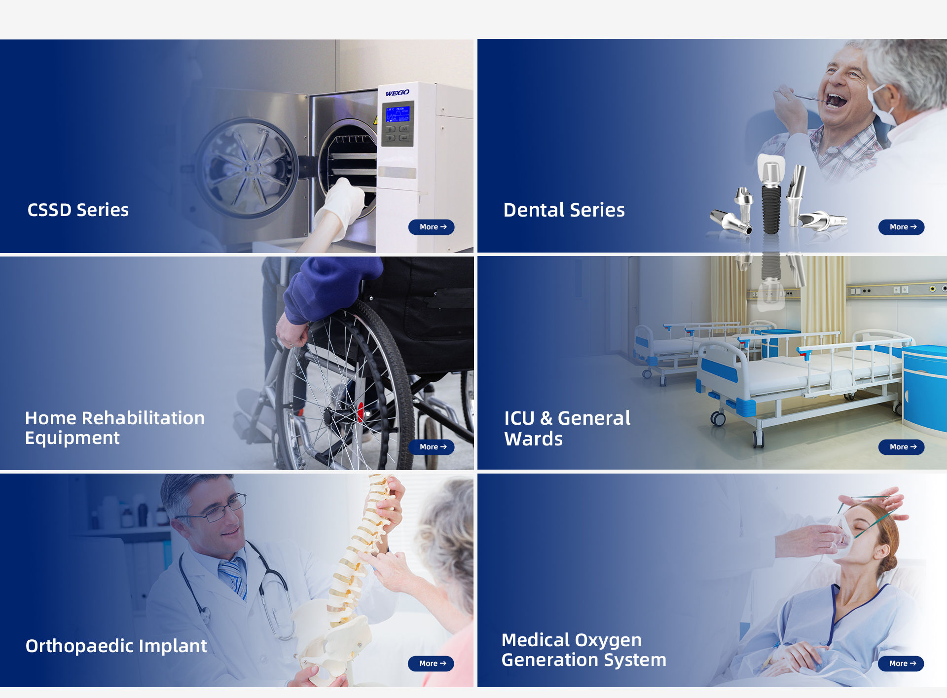 Weigao Medical International Co., Ltd. - Syringe Pump, Autoclave Sterilizer