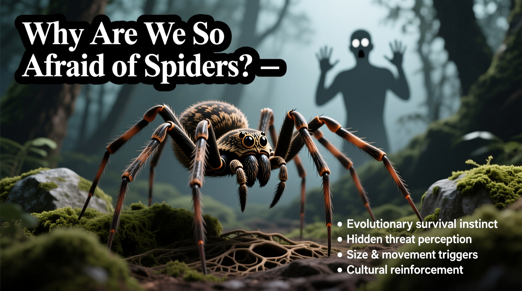 Why Is Arachnophobia So Common Unpacking The Fear Of Spiders