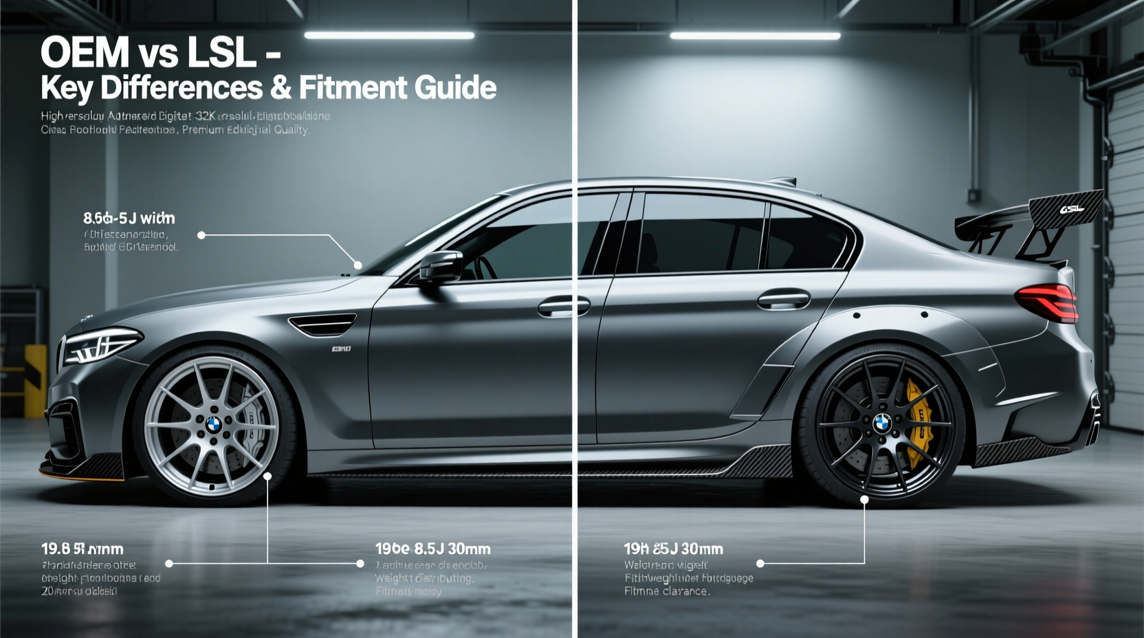 E60 M5 OEM vs CSL Wheels: Key Differences & Fitment Guide