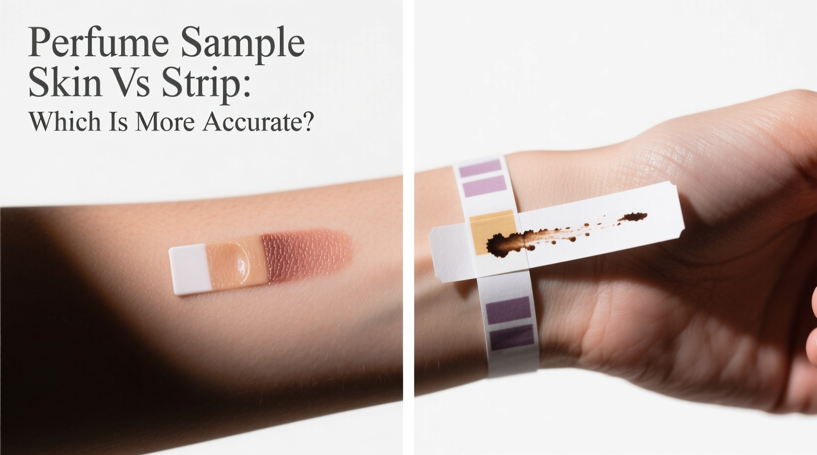 Perfume Sample Skin vs Strip: Which Is More Accurate?
