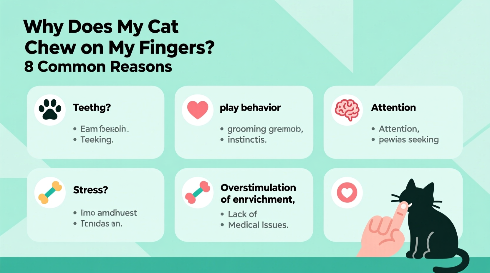 Why Does My Cat Chew On My Fingers 8 Common Reasons