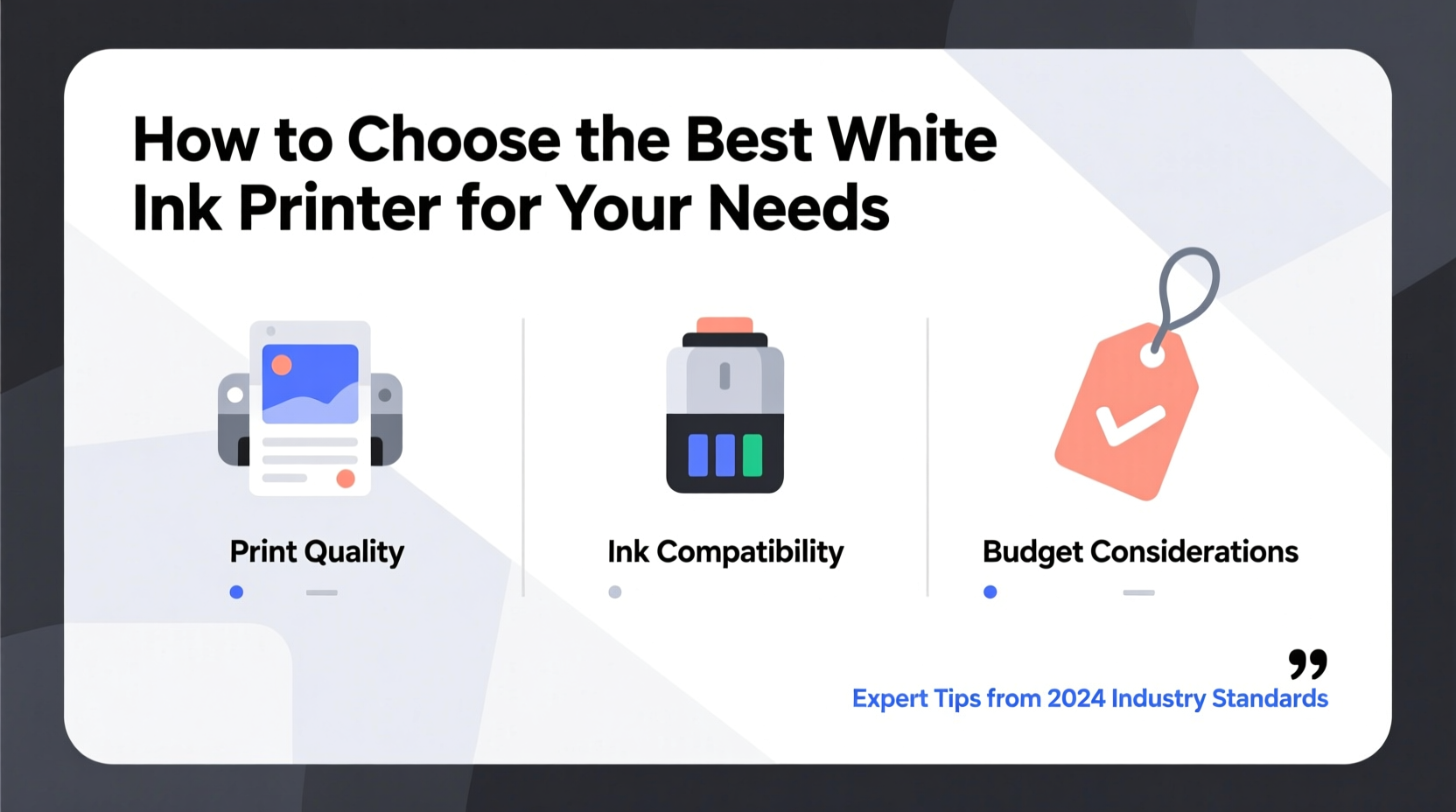 How to Choose the Best White Ink Printer for Your Needs
