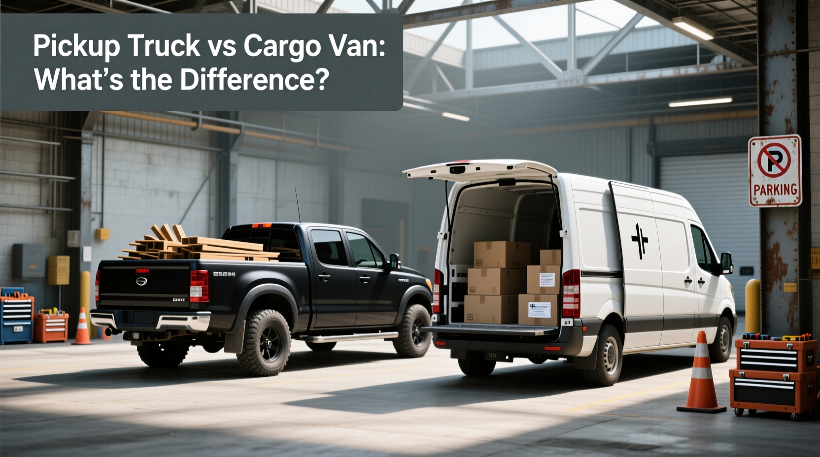 Pickup Truck vs Cargo Van Guide: How to Choose the Right One