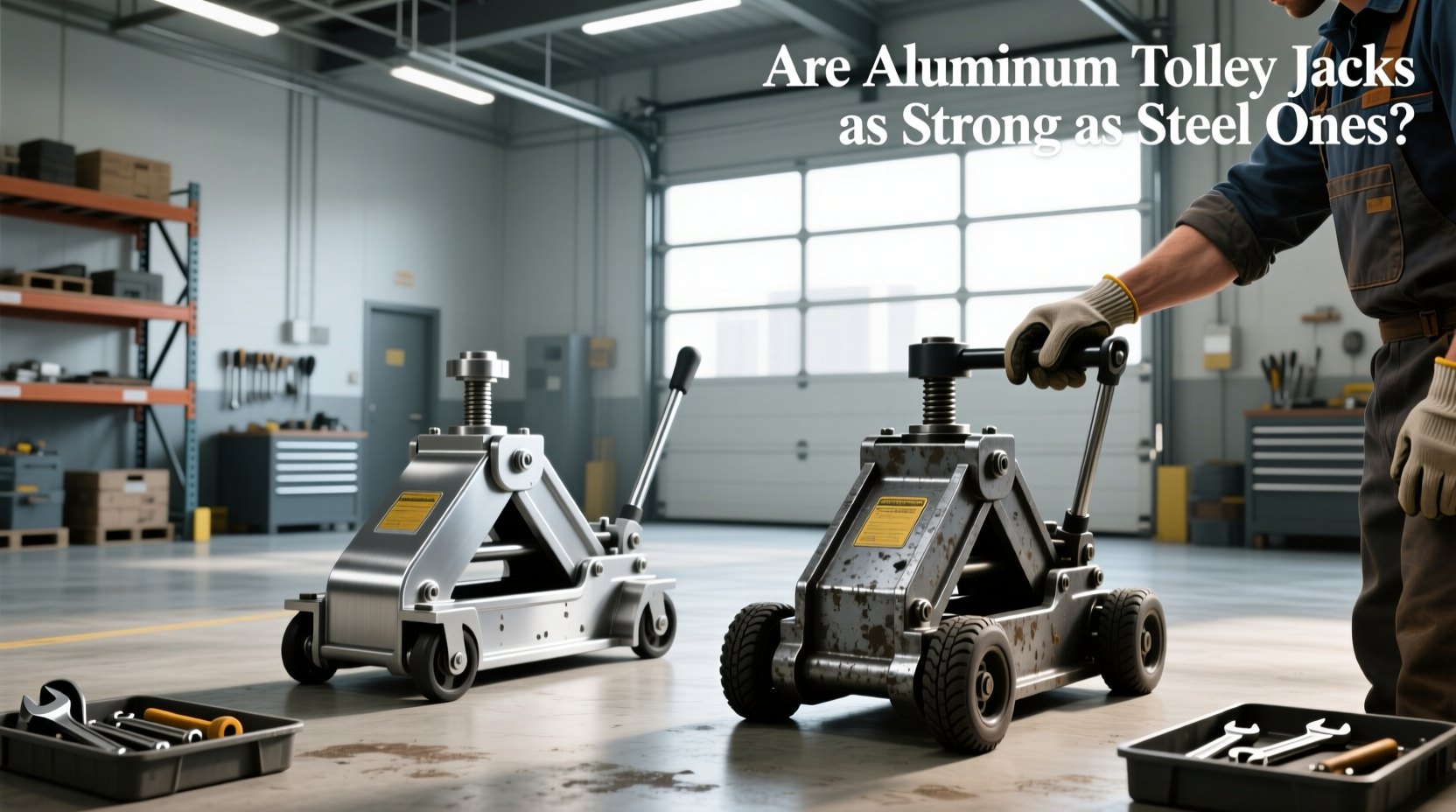 How to Choose a 1 Ton Trolley Jack, Are Aluminum Ones as Strong as Steel?