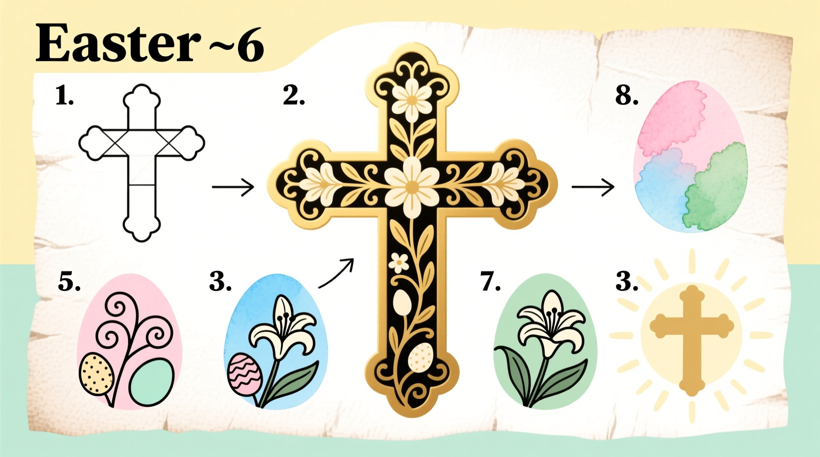 How to Draw an Easter Cross: Step-by-Step Guide