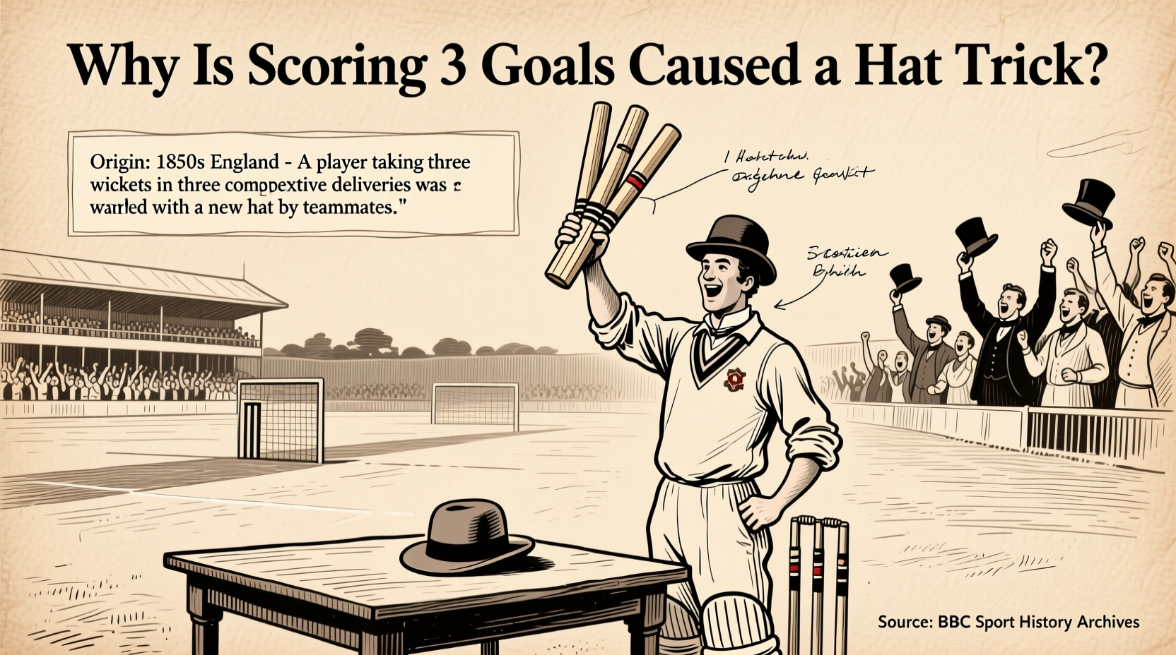 Why Is Scoring 3 Goals Called A Hat Trick The Origin Explained
