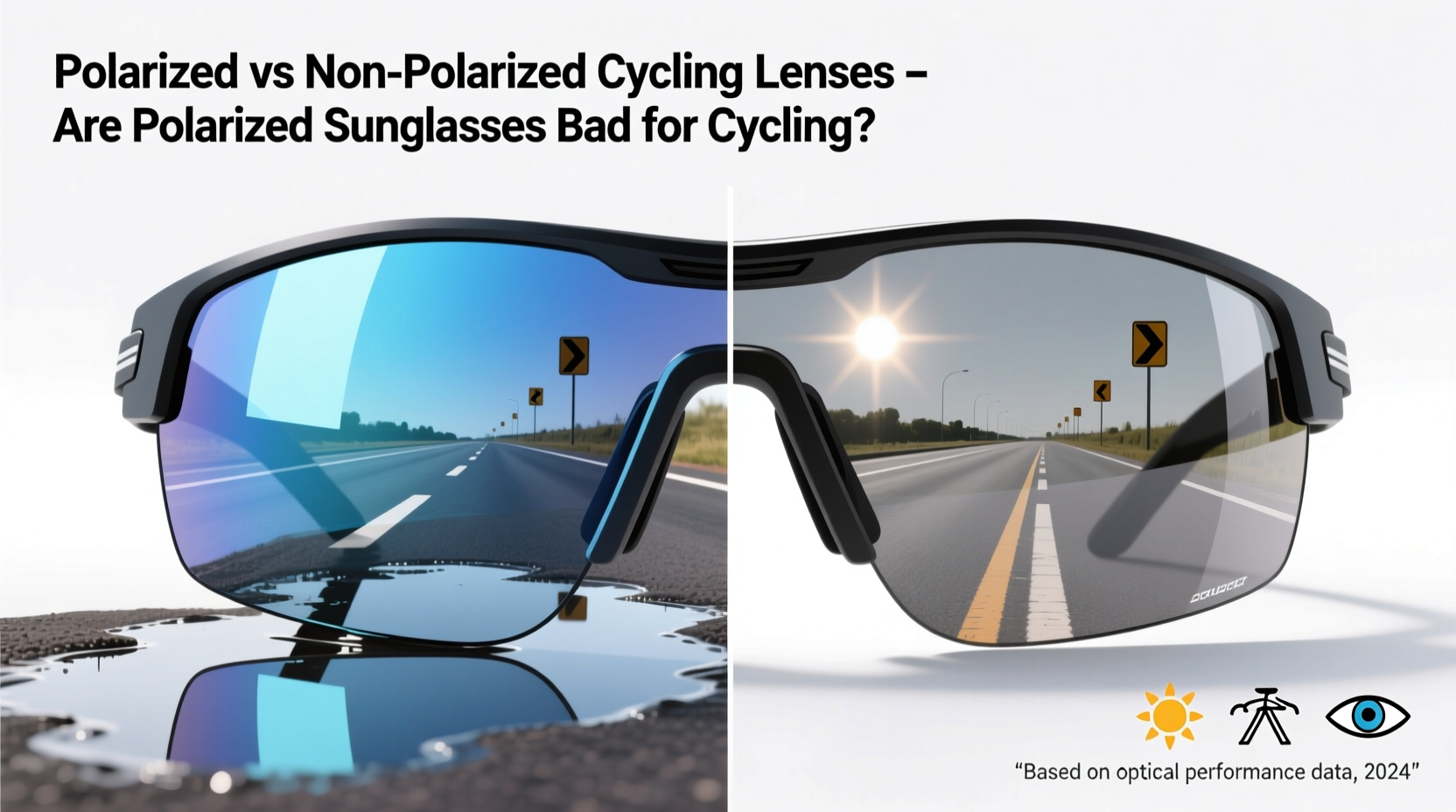 Polarized Vs Non Polarized Cycling Lenses Are Polarized Sunglasses ...
