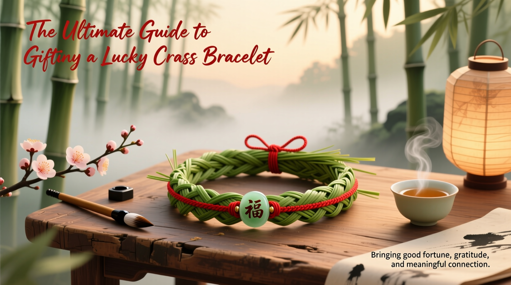 The Ultimate Guide To Gifting A Lucky Grass Bracelet That Brings Good ...
