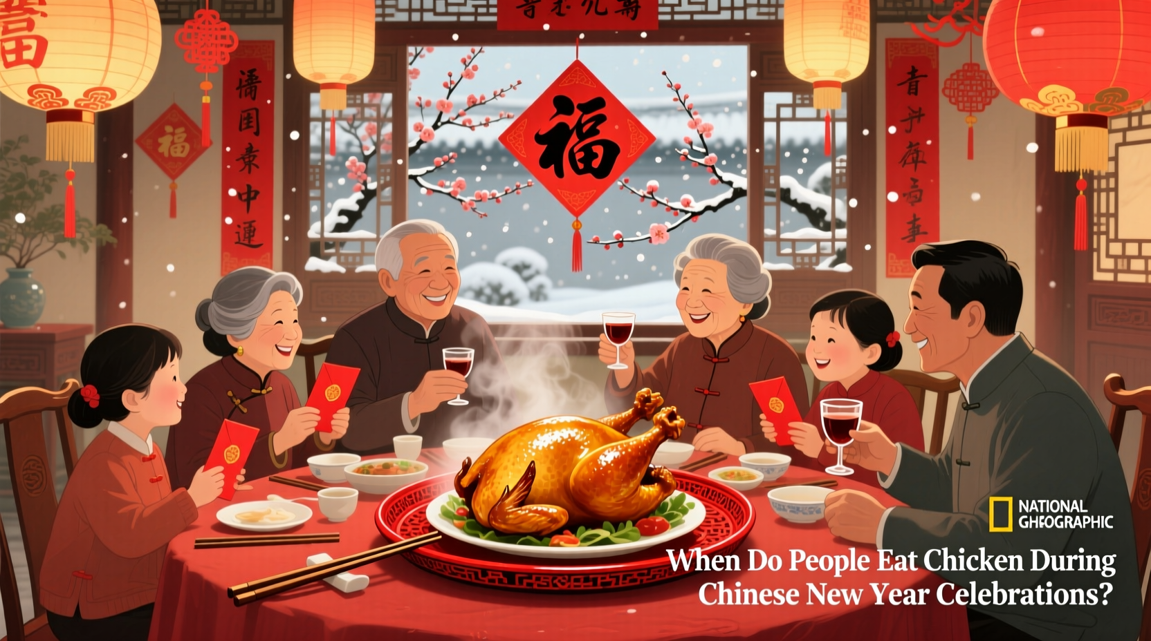 When Do People Eat Chicken During Chinese New Year Celebrations?