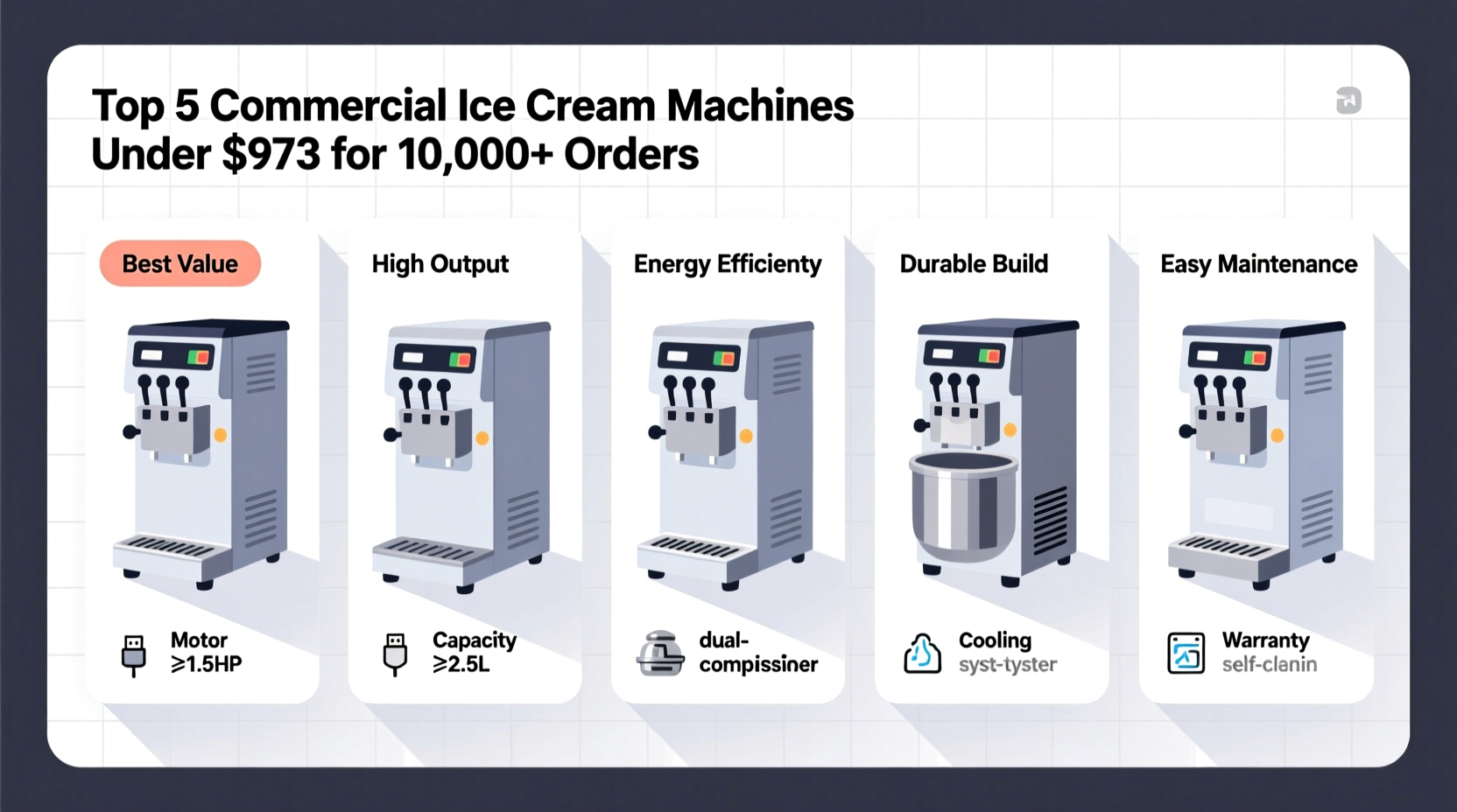 Discover Reliable Options For The Best Commercial Ice Cream Machine ...