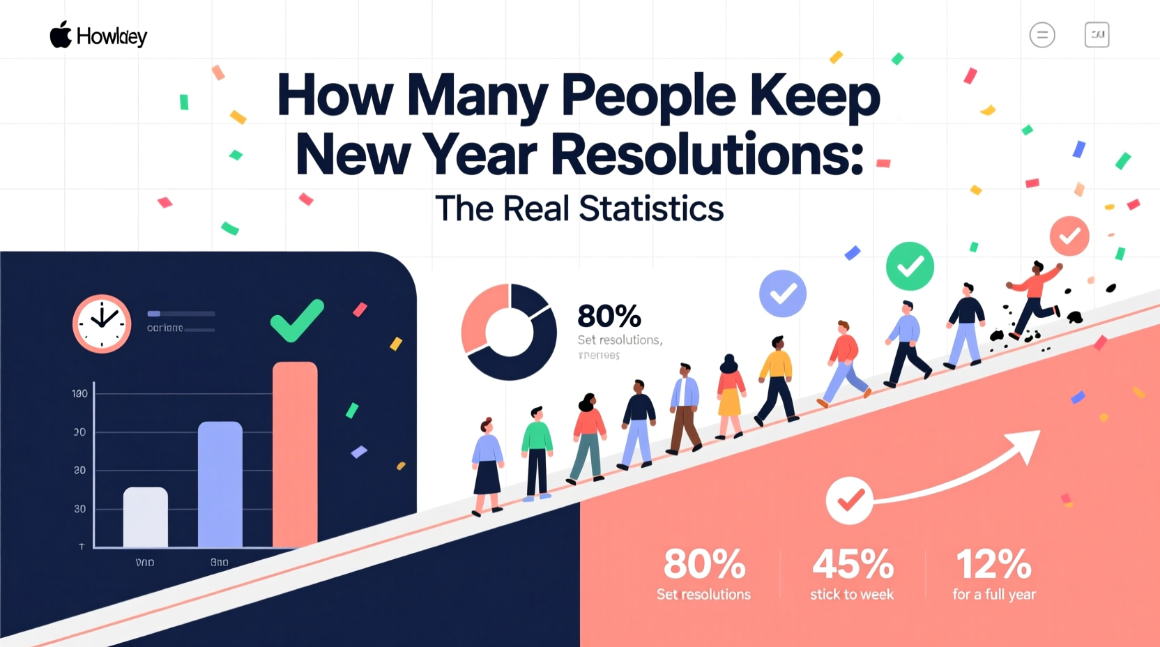 How Many People Keep New Year Resolutions: The Real Statistics