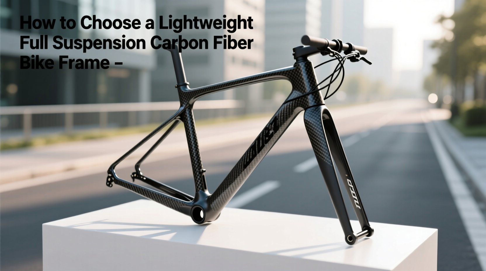How to Choose a Lightweight Full Suspension Carbon Fiber Bike Frame