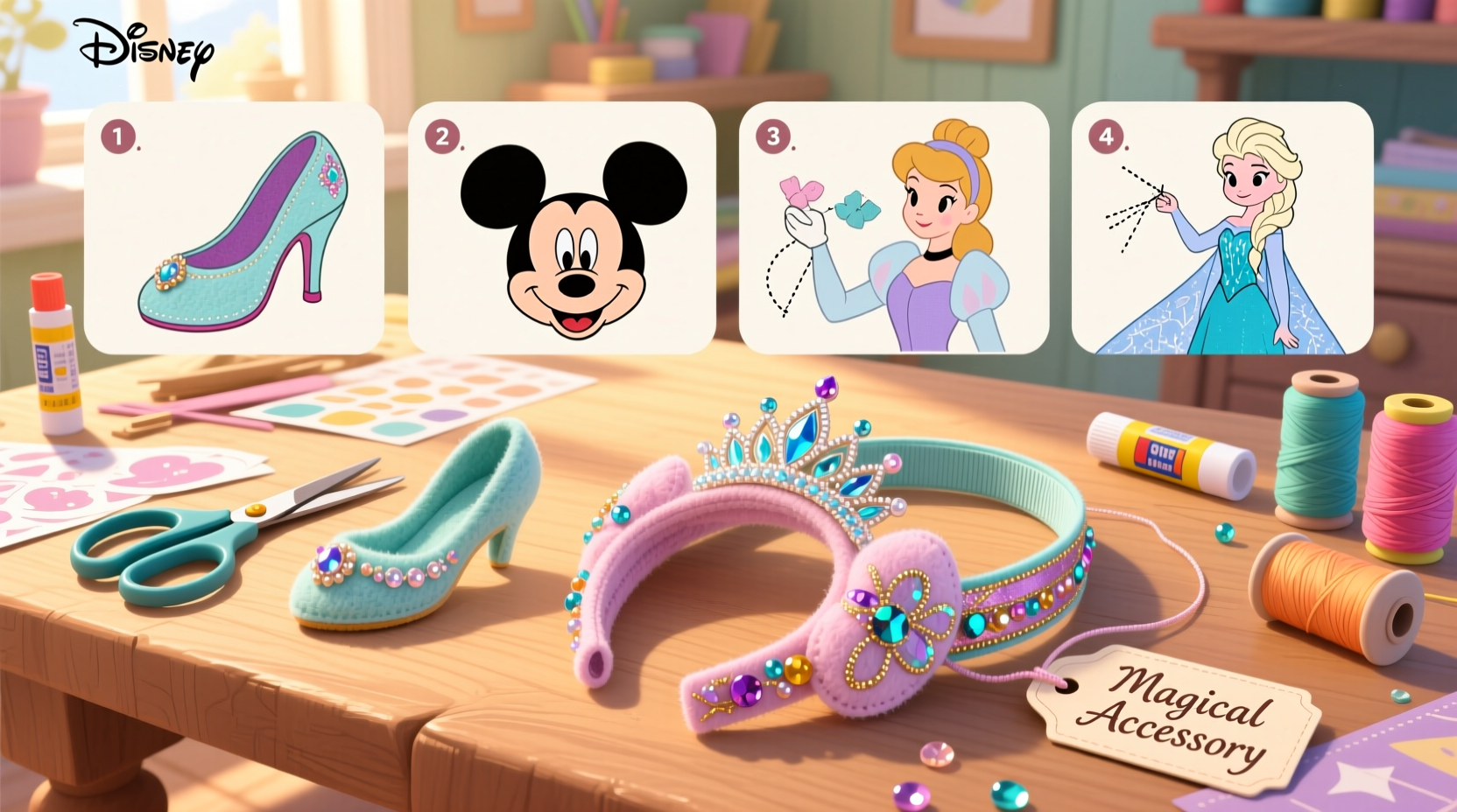 Creative Diy Disney Themed Headbands A Step By Step Guide To Magical ...
