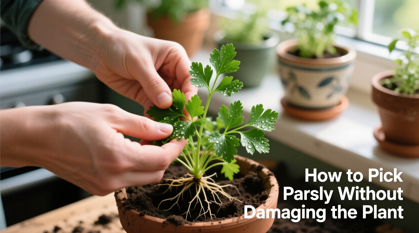 How to Pick Parsley Without Damaging the Plant