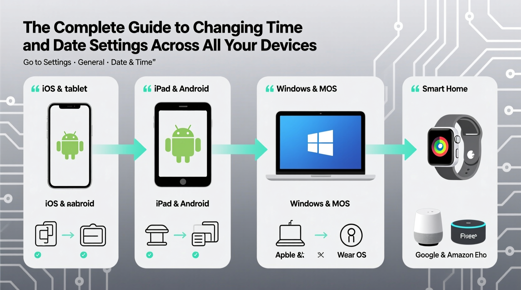 The Complete Guide To Changing Time And Date Settings Across All Your ...