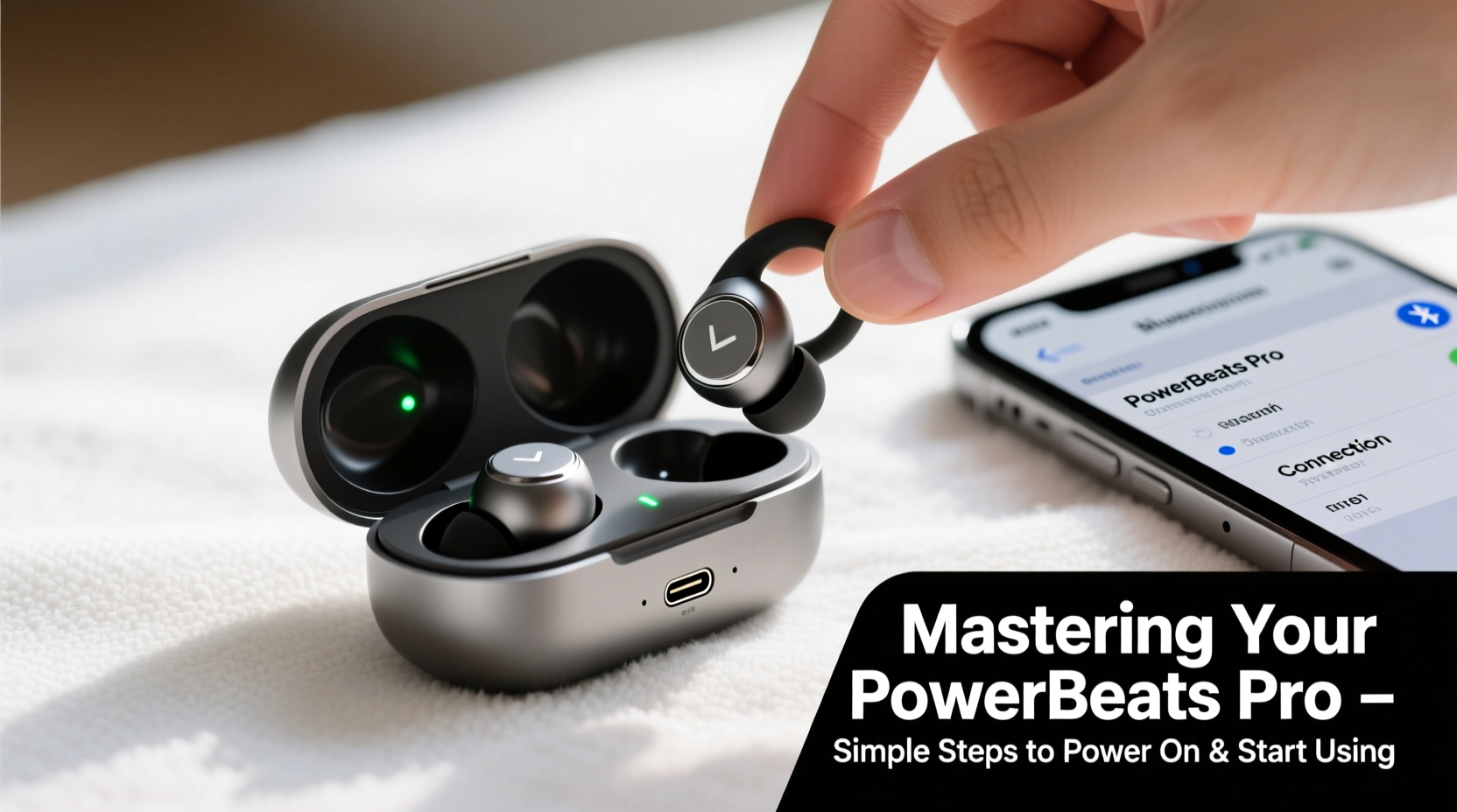 Mastering Your Powerbeats Pro Simple Steps To Power On And Start Using