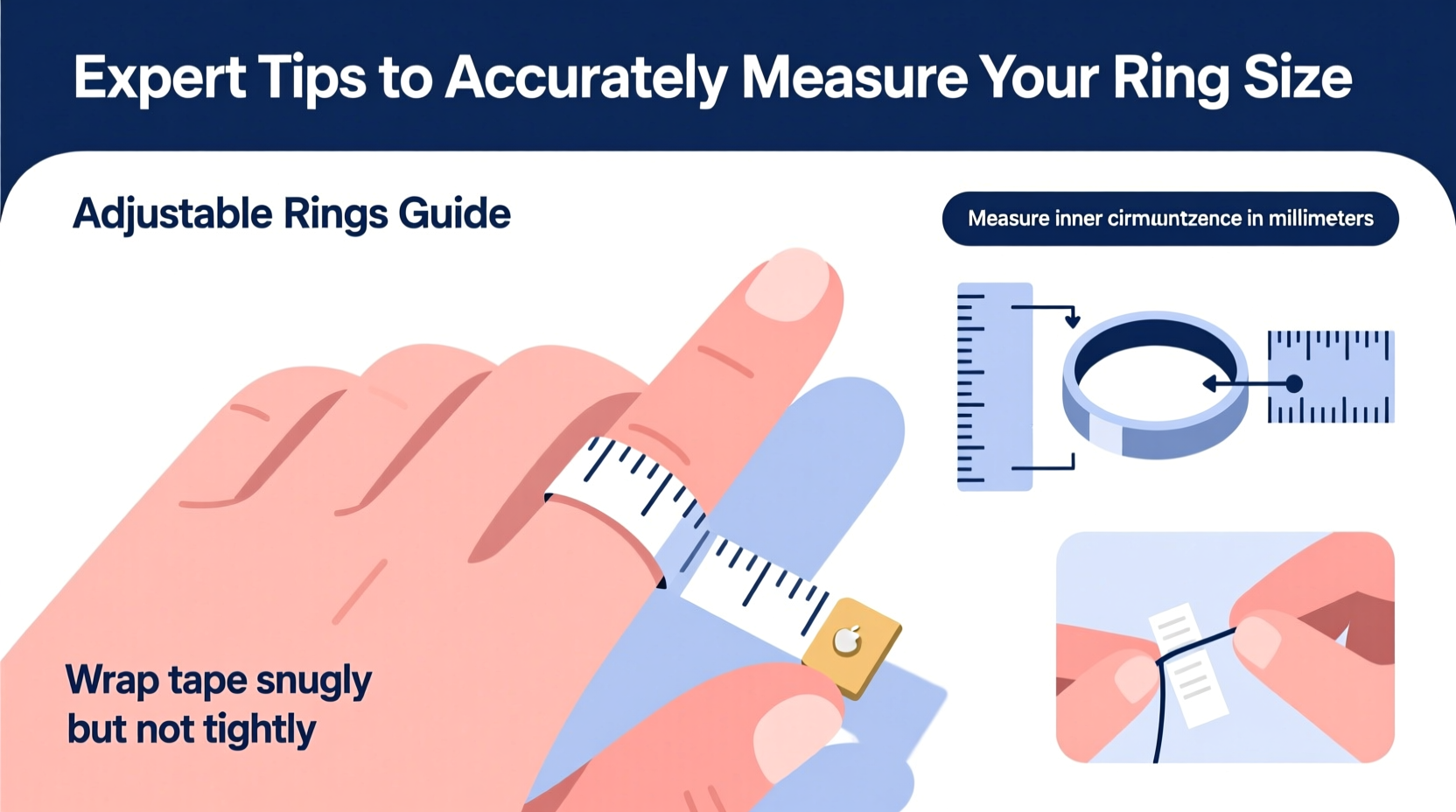 Expert Tips To Accurately Measure Your Ring Size For Adjustable Rings ...