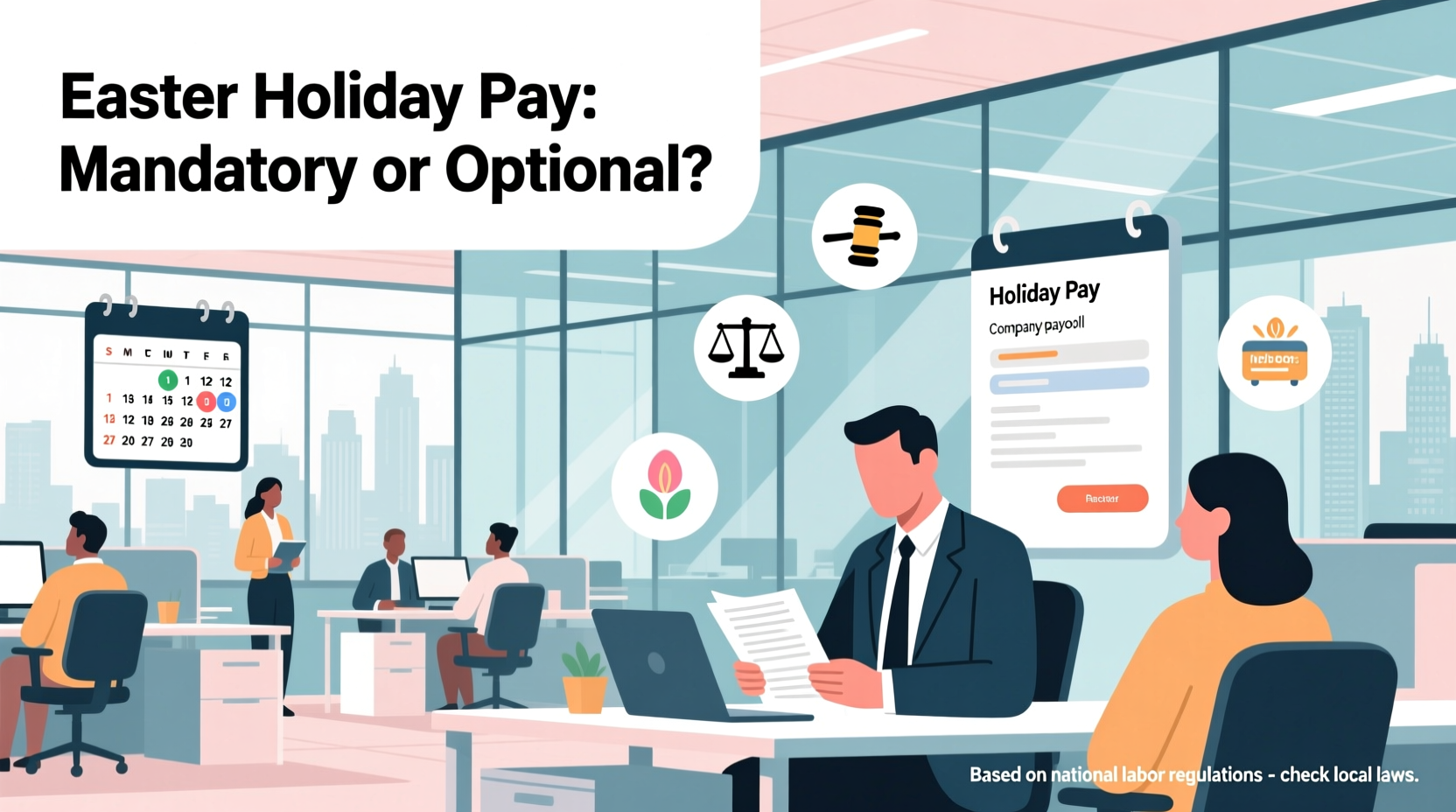 Do Companies Have to Pay Holiday Pay on Easter?