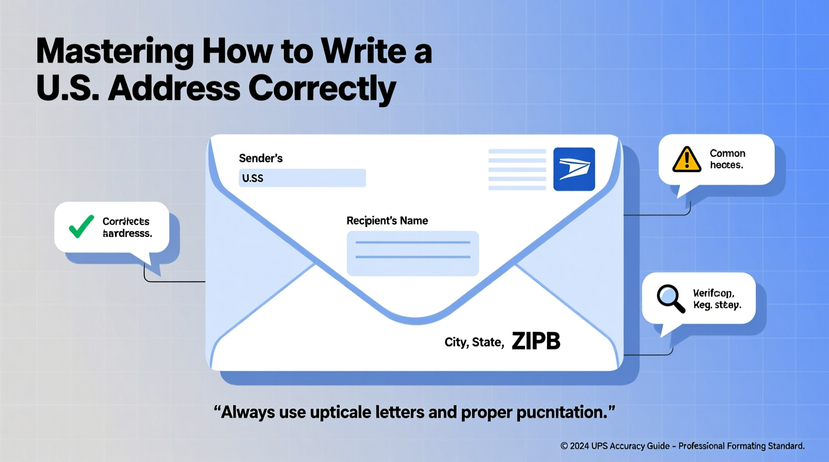 Mastering How To Write A Usa Address Correctly A Clear Guide For ...