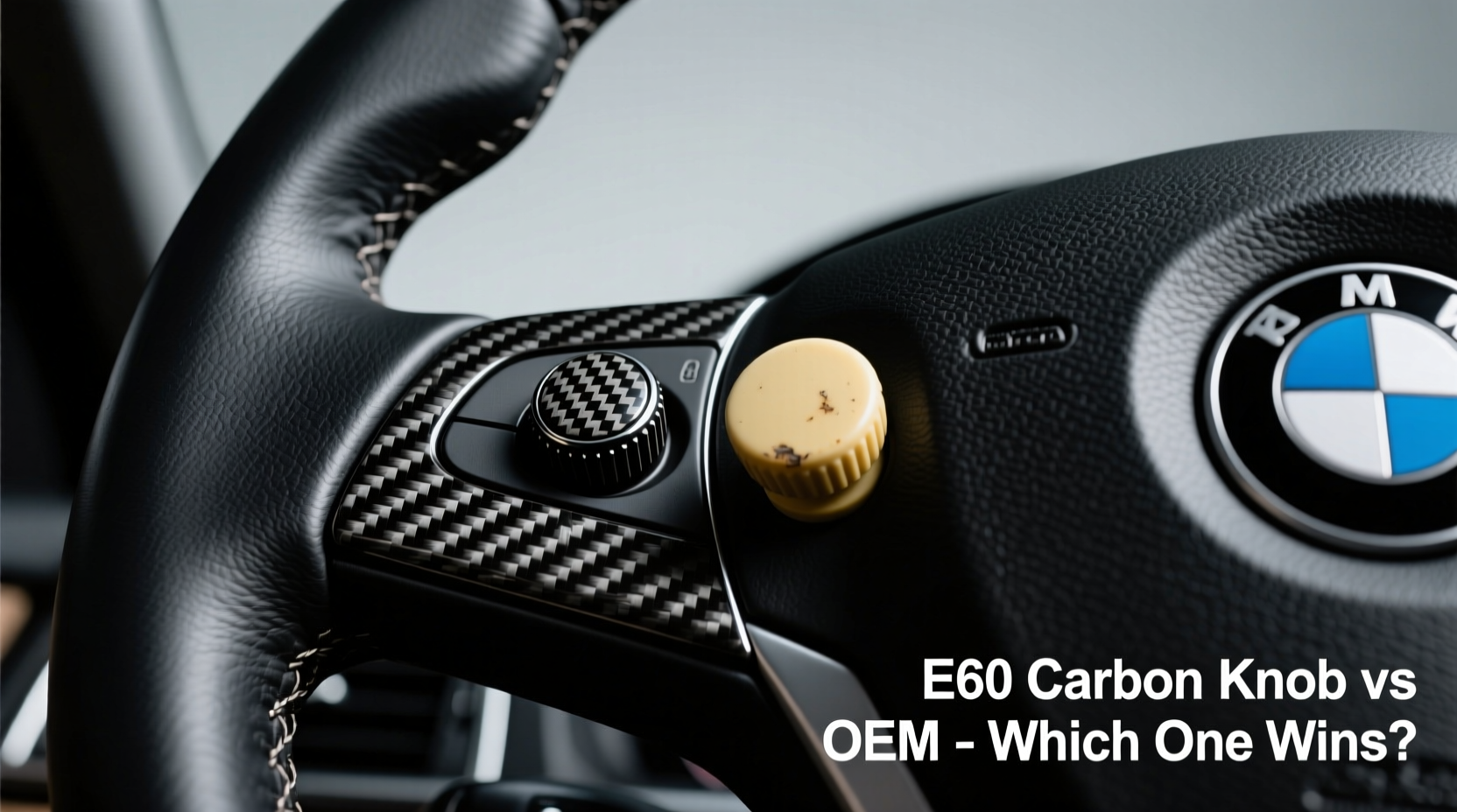 E60 Carbon Knob vs OEM: Which Is Better for Your BMW 5 Series?