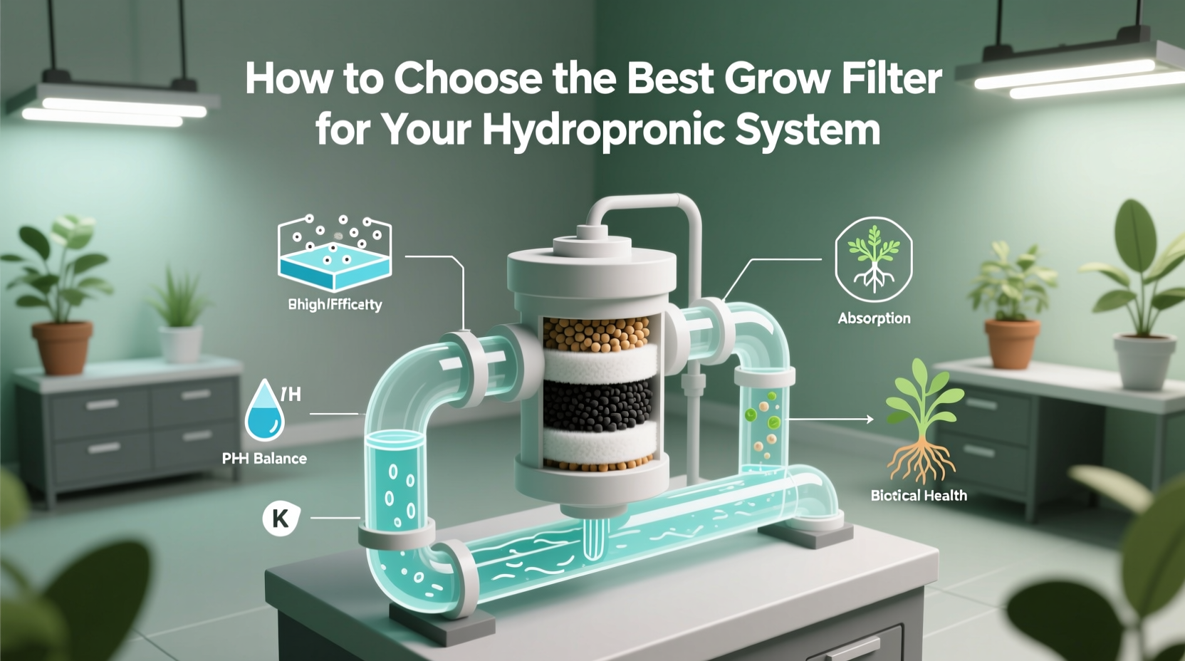 How to Choose the Best Grow Filter for Your Hydroponic System