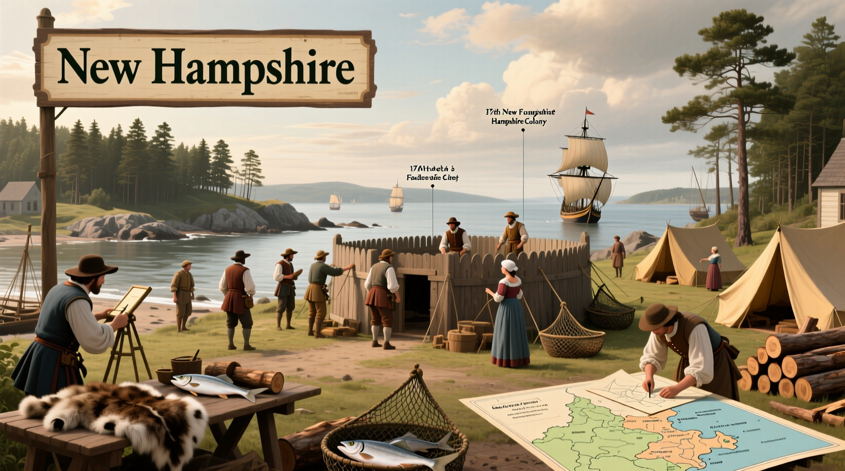 Why Was The New Hampshire Colony Founded Key Reasons