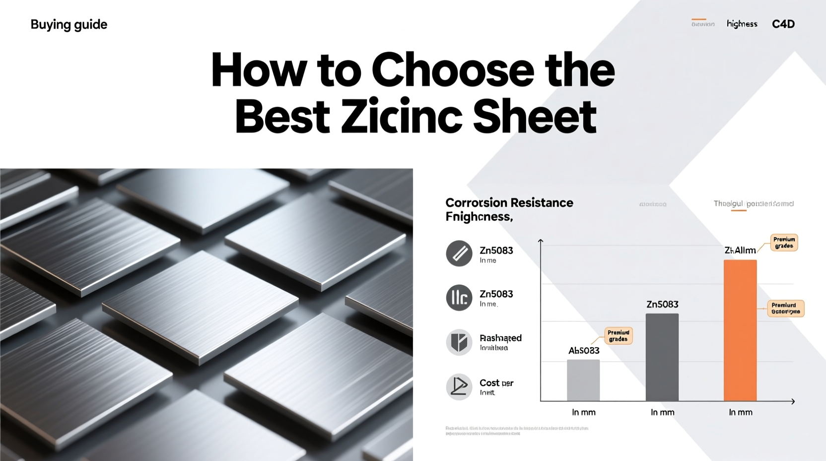 How to Choose the Best Zinc Sheet for Your Project: Buying Guide