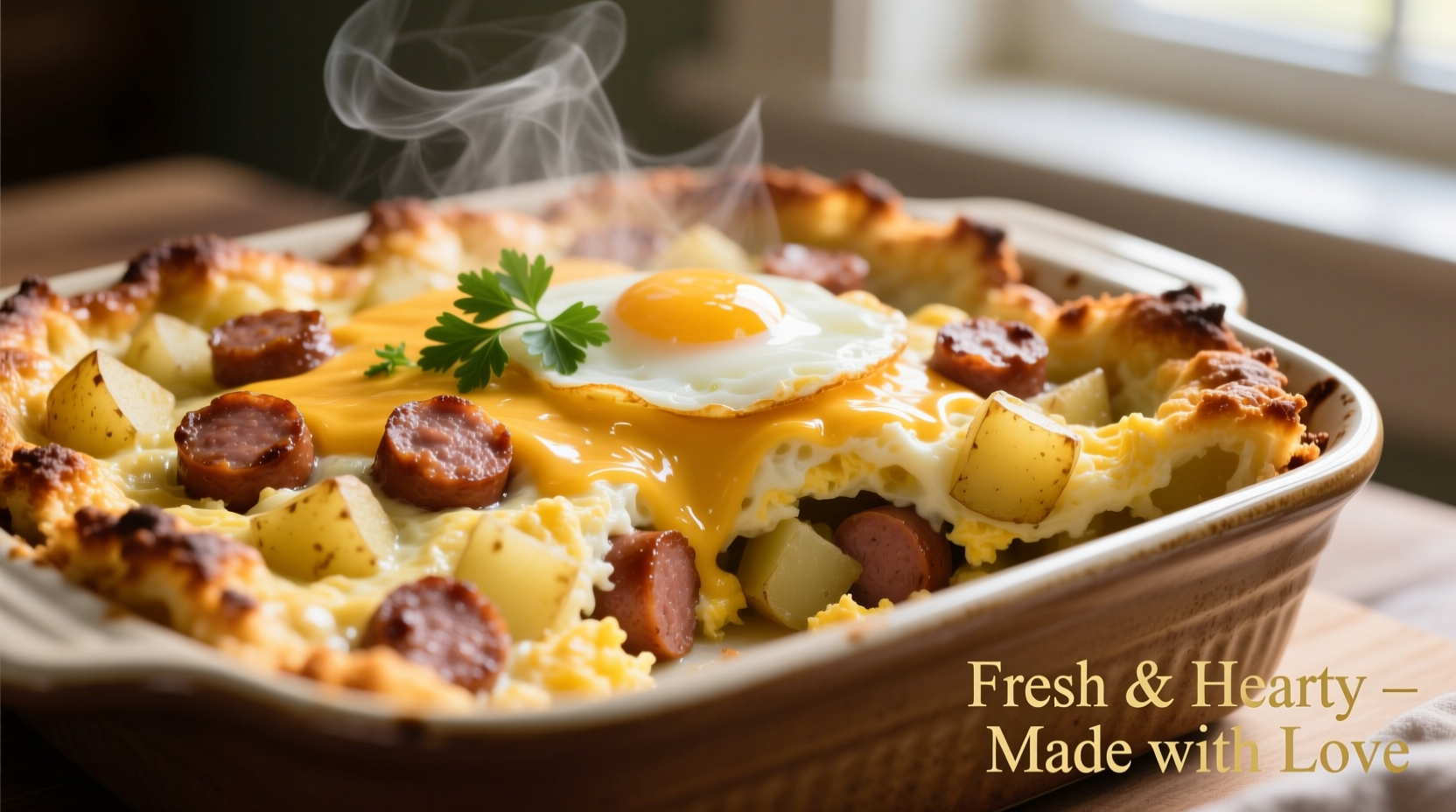 Resep Sausage Egg Breakfast Casserole: Sarapan Praktis 10 Menit