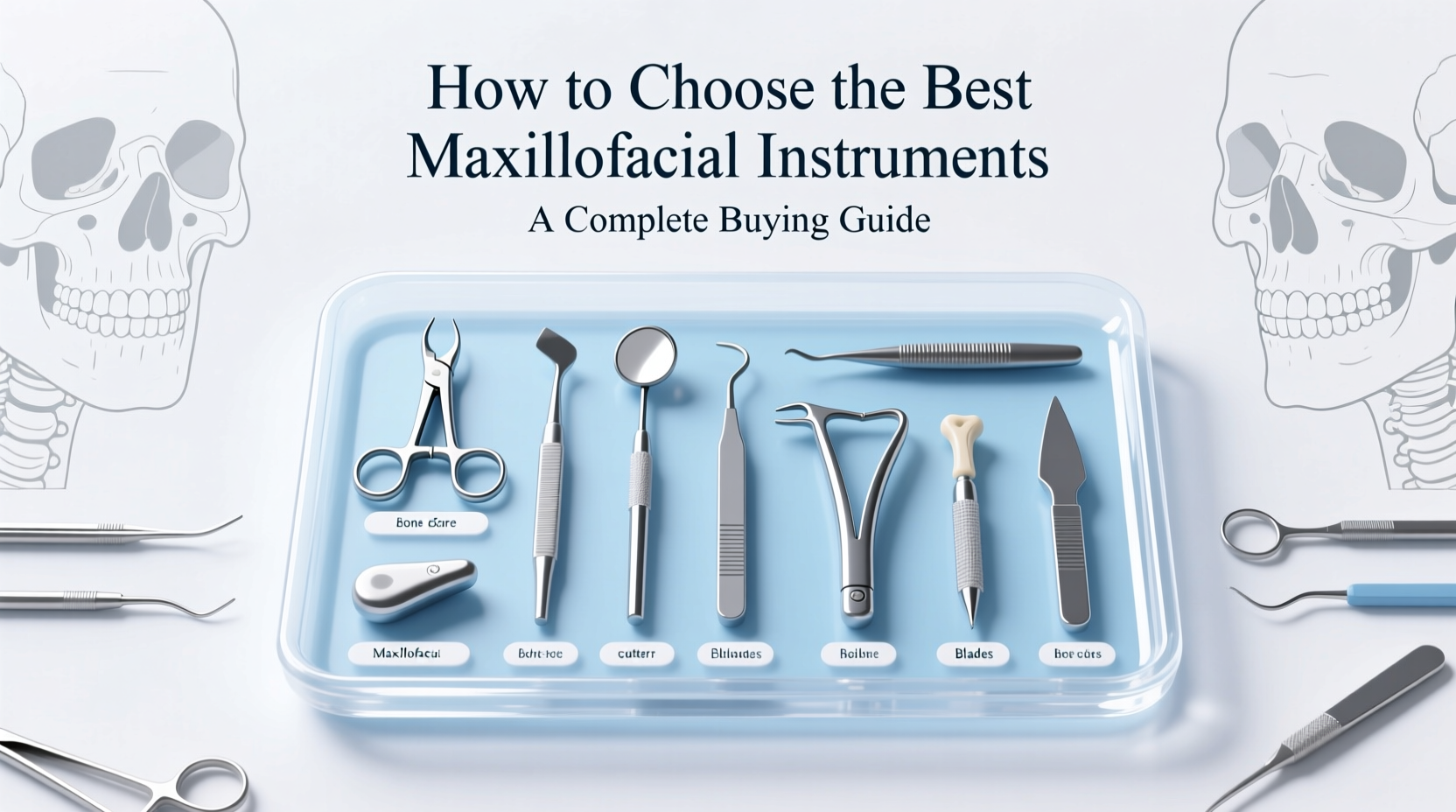 How to Choose Maxillofacial Instruments: A Complete Buying Guide
