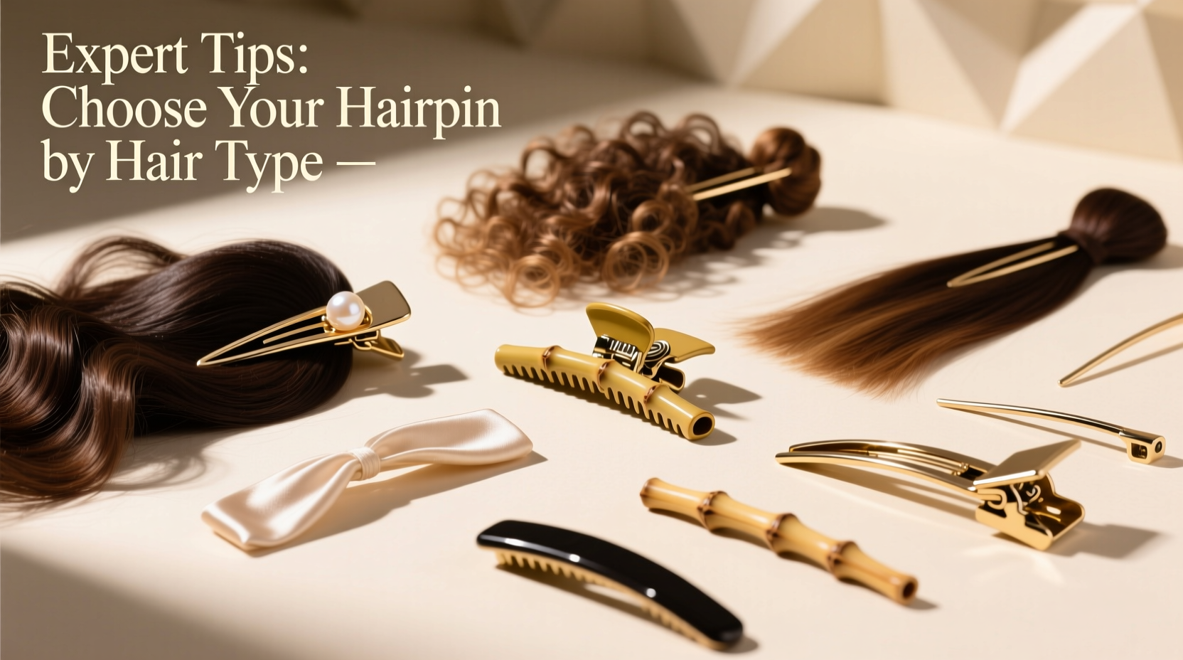 Expert Tips For Selecting The Perfect Hairpin Based On Your Hair Type