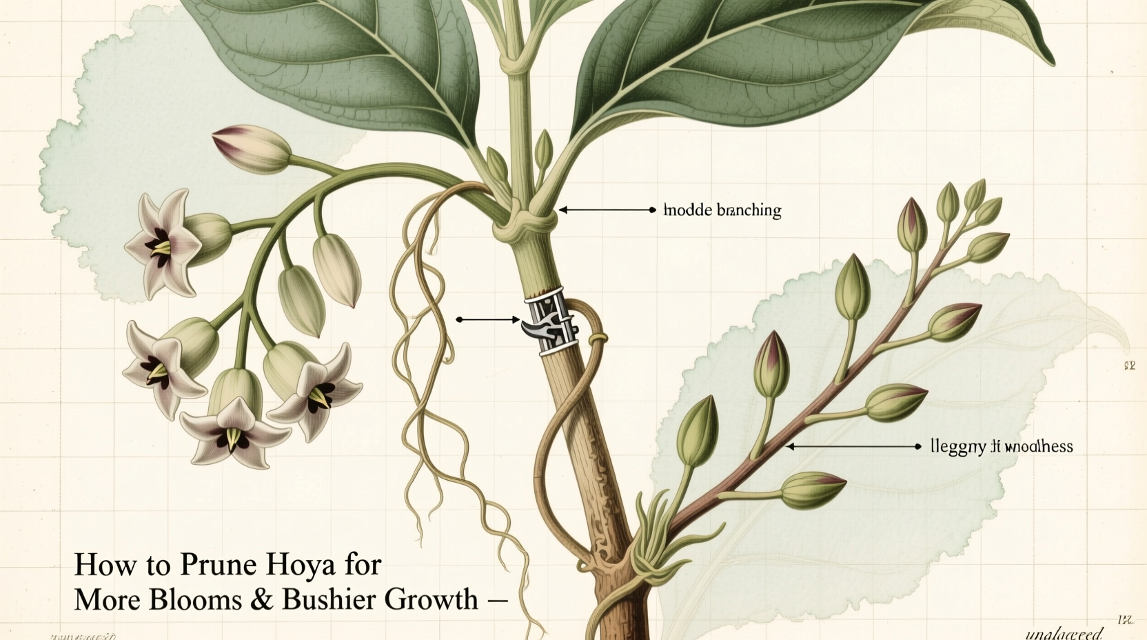 How to Prune Hoya for More Blooms & Bushier Growth
