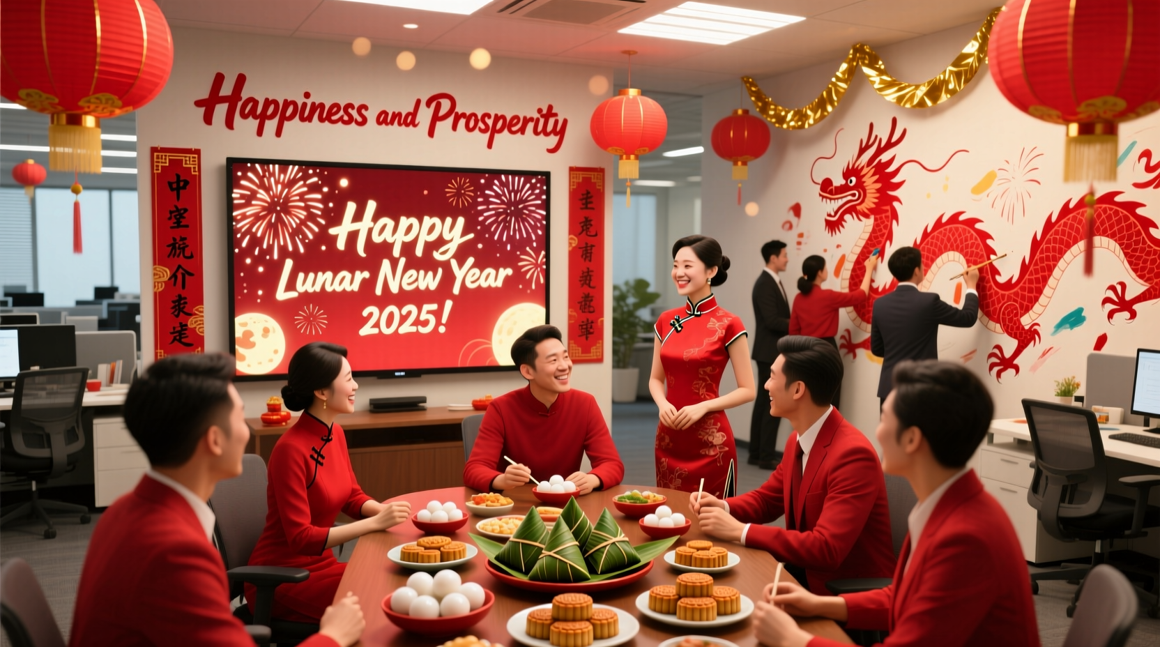 How to Celebrate Chinese New Year in Office