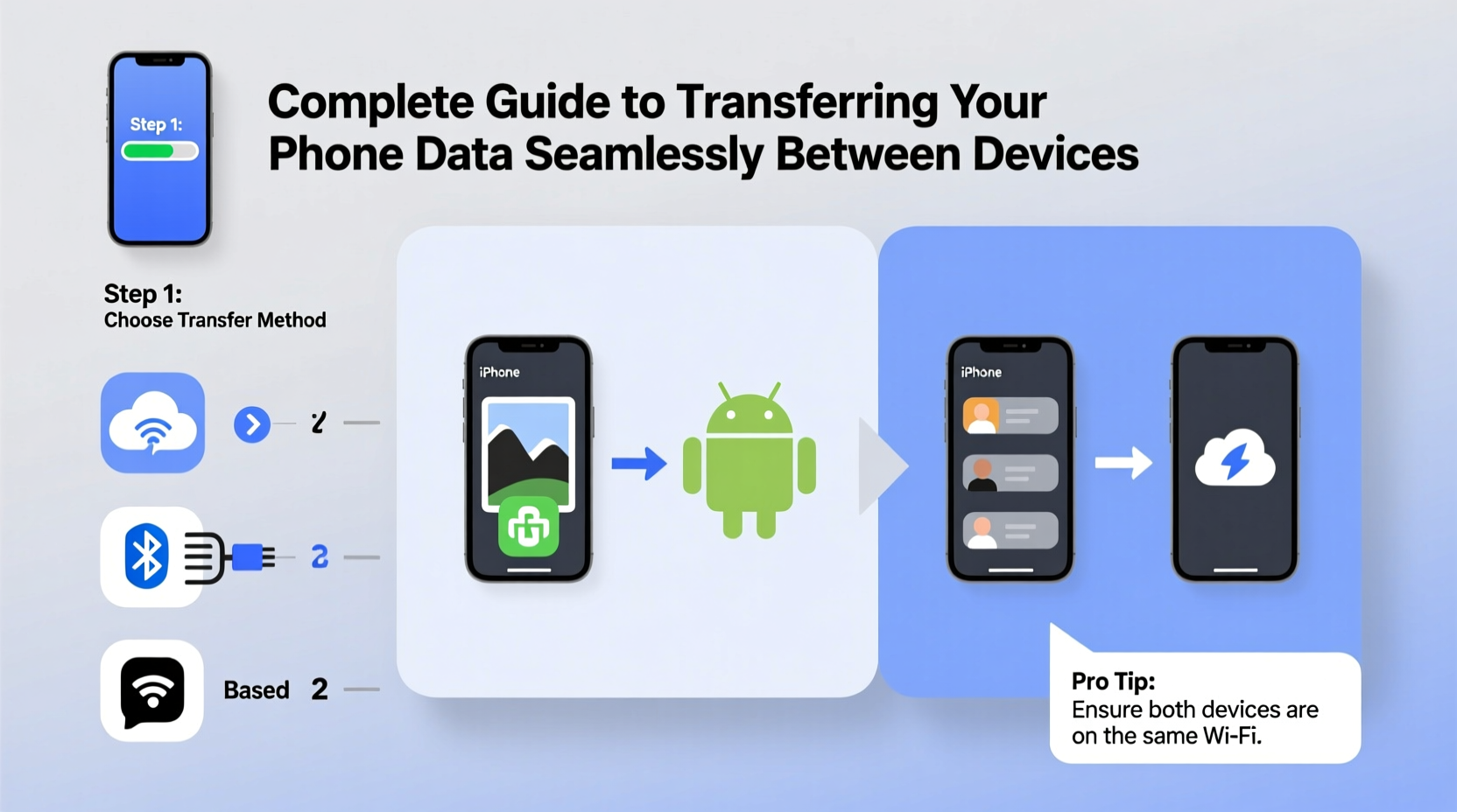 Complete Guide To Transferring Your Phone Data Seamlessly Between Devices