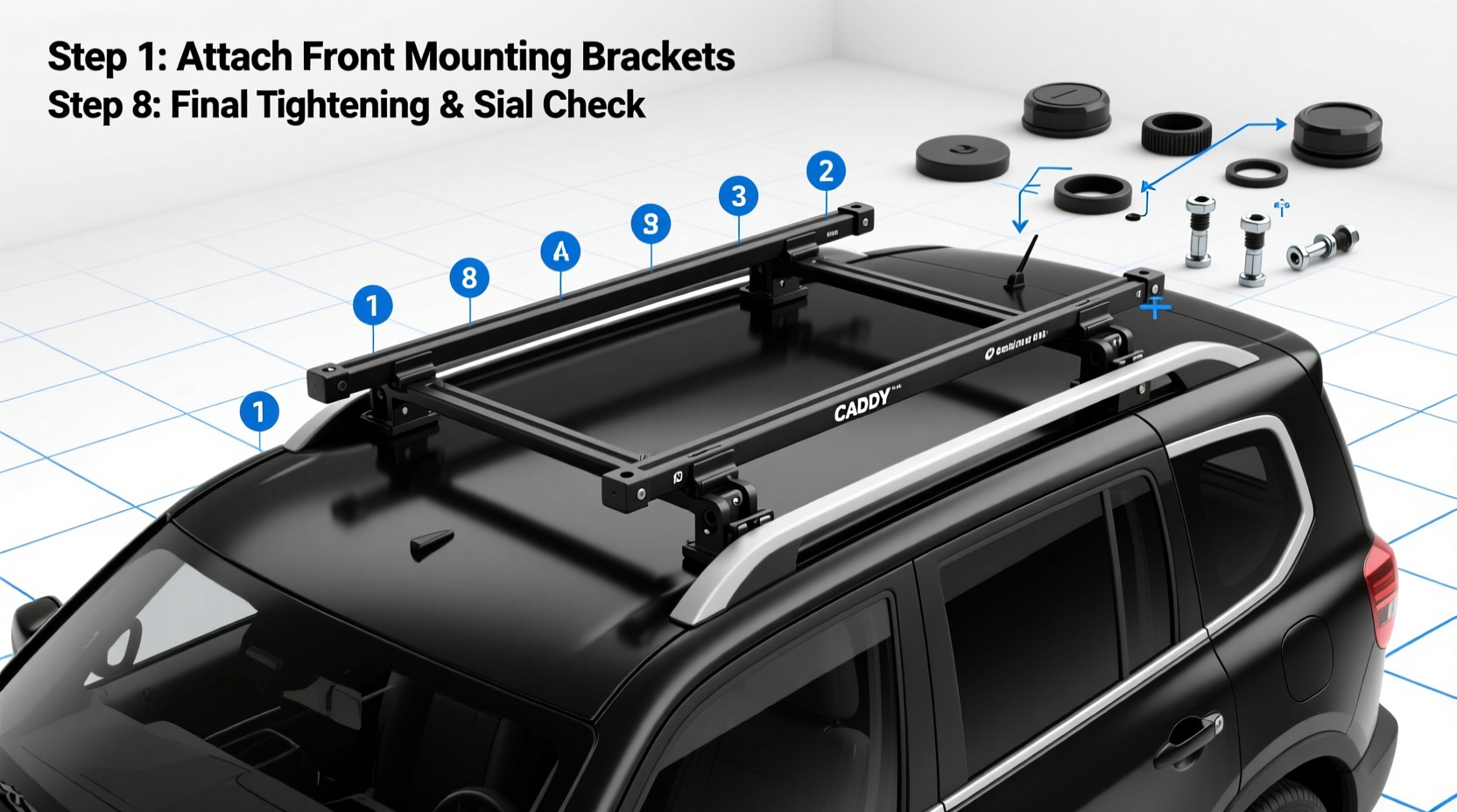 Caddy Roof Rack Install Guide: Step-by-Step for All Models