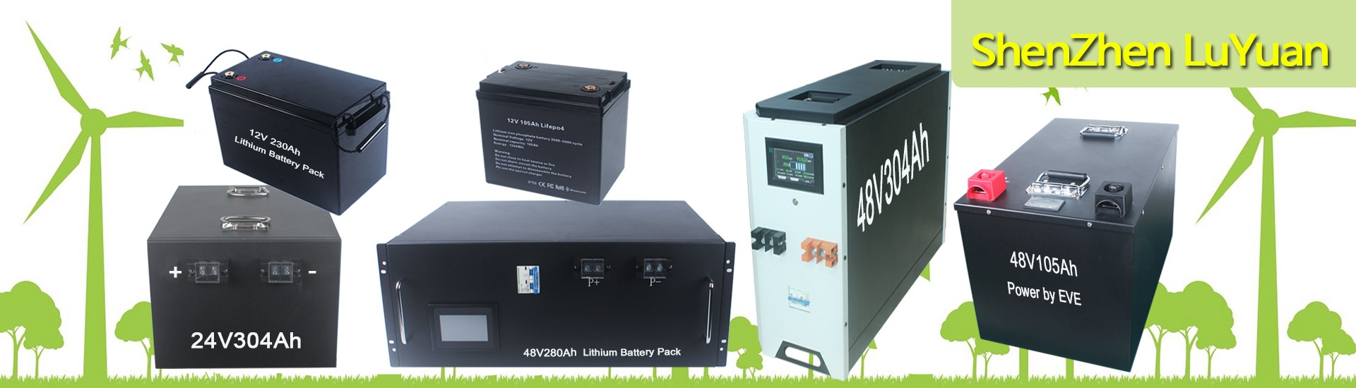 Shenzhen Luyuan Technology Co., Ltd. - Lifepo4 battery, LTO battery