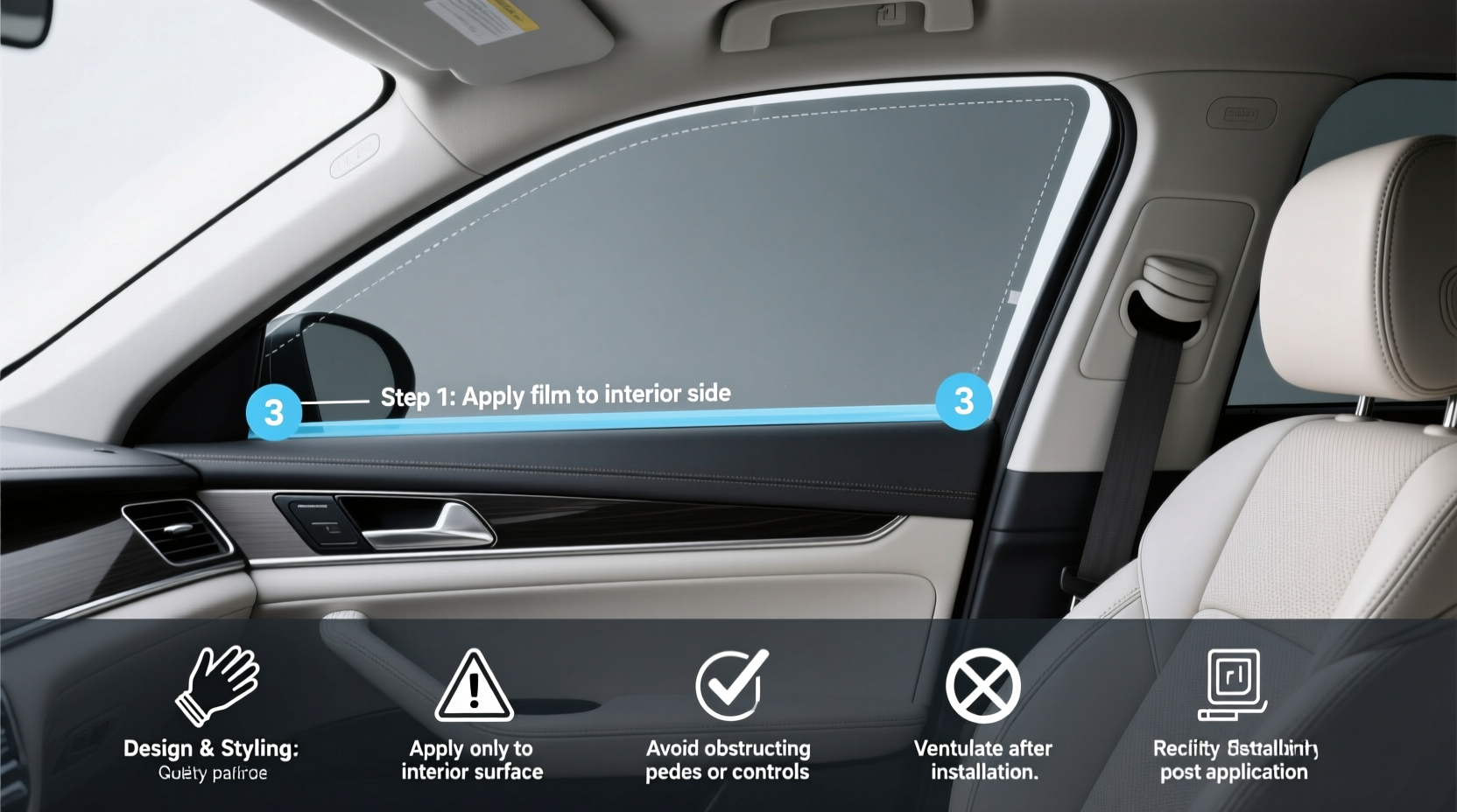 Does Window Tint Go Inside Or Outside
