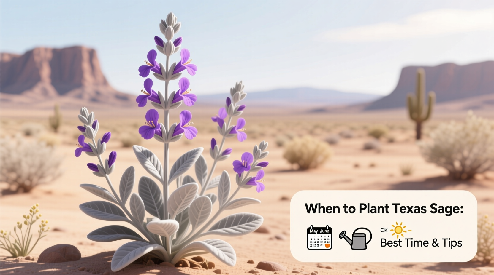 When to Plant Texas Sage: Best Time & Tips