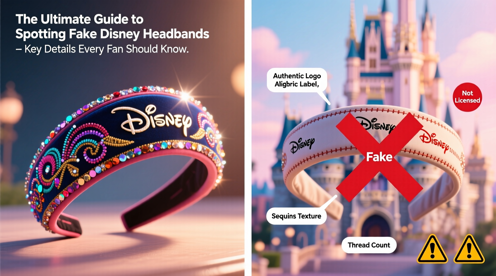 The Ultimate Guide To Spotting Fake Disney Headbands Key Details Every ...