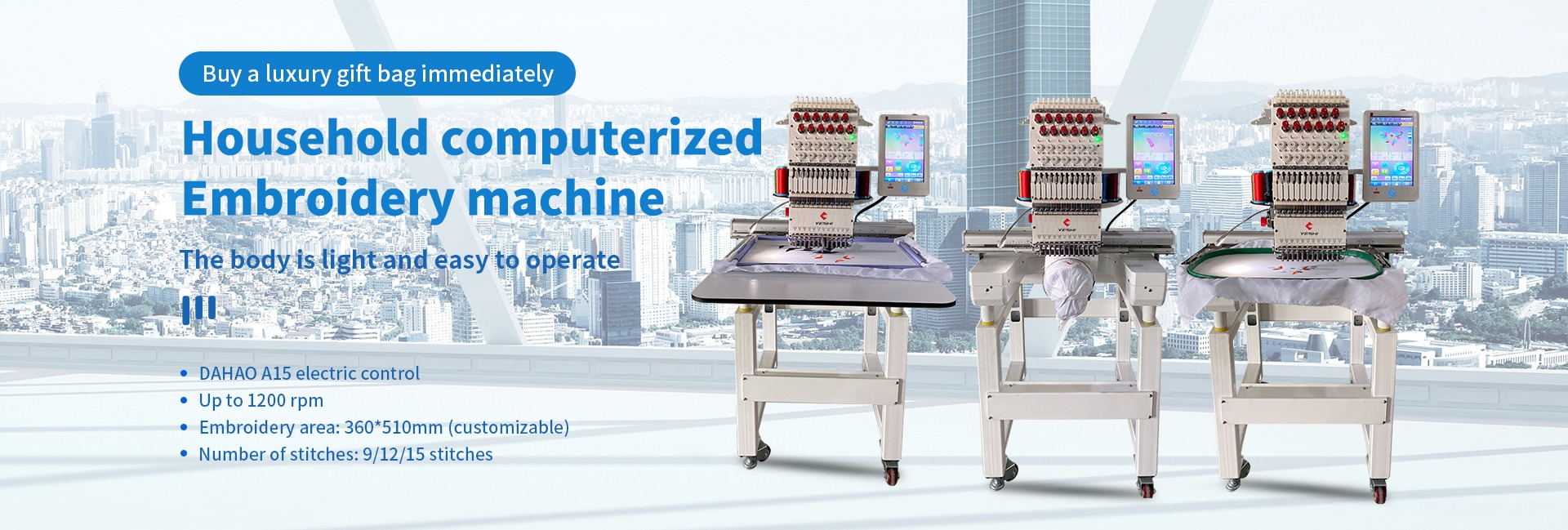 Taizhou Yeshi Embroidery Machine Manufacture Co., Ltd.