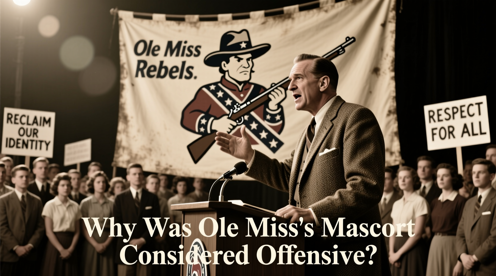 Colonel Reb Why Was Ole Miss Mascot Considered Offensive