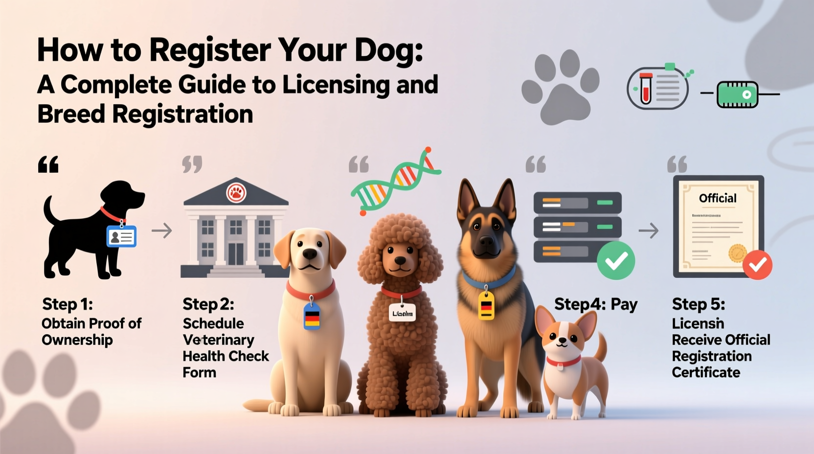 How To Register Your Dog A Complete Guide To Licensing And Breed ...